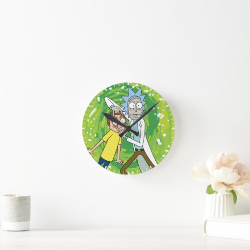 RICK AND MORTY™ | Look At That Round Clock | Zazzle
