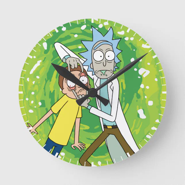 RICK AND MORTY™ | Look At That Round Clock | Zazzle