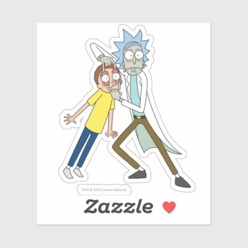 RICK AND MORTY™ | Look At That Sticker | Zazzle