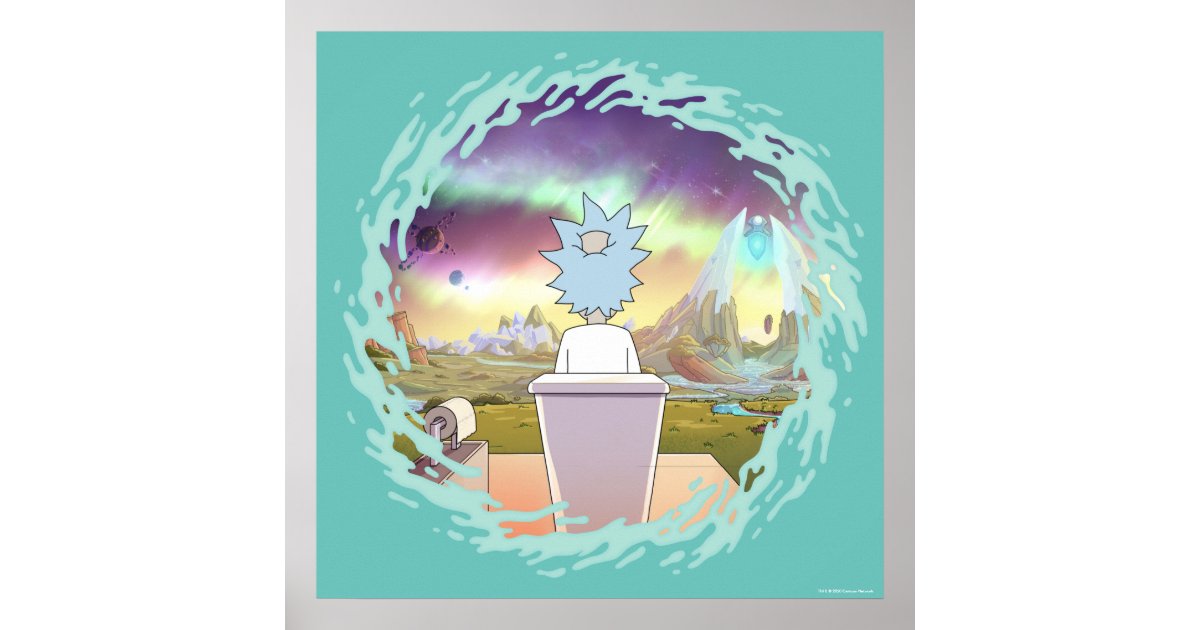 RICK AND MORTY™ | Rick's Private Place Poster | Zazzle