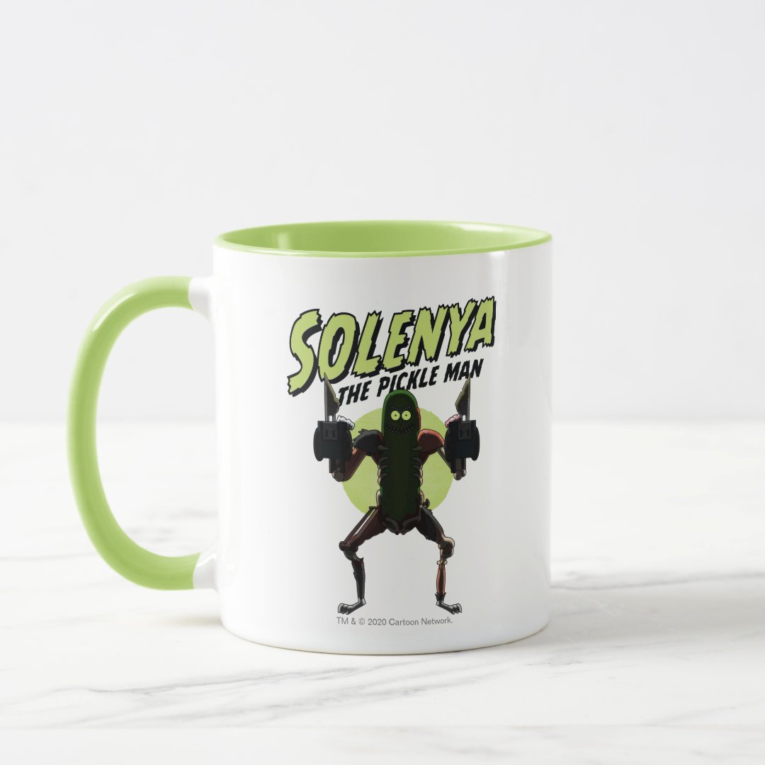 Rick And Morty™ Solenya The Pickle Man Mug Zazzle