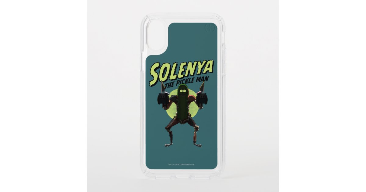 RICK AND MORTY™ | Solenya - The Pickle Man Speck iPhone X Case | Zazzle