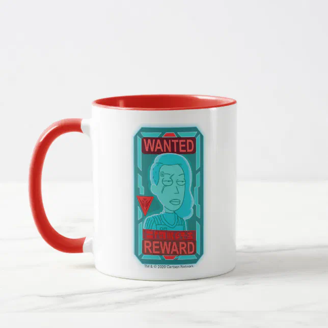 RICK AND MORTY™ | Space Beth Wanted Poster Mug | Zazzle