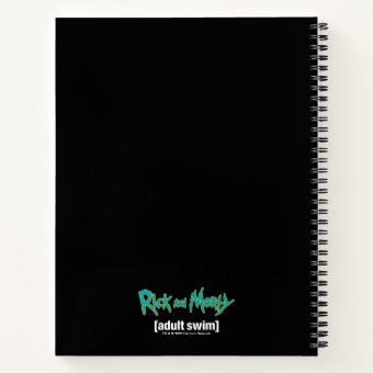 RICK AND MORTY™ | Space Beth Wanted Poster Notebook | Zazzle