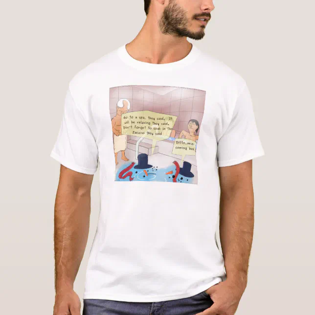 Rick London Comic Snowman Funny Gifts T-Shirt | Zazzle