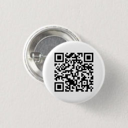 Rick Roll QR Code Rickrolled Pinback Button | Zazzle
