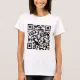 Rick Roll QR code Rickrolled T-Shirt | Zazzle