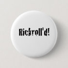 Rick Roll QR Code Rickrolled Pinback Button | Zazzle.com