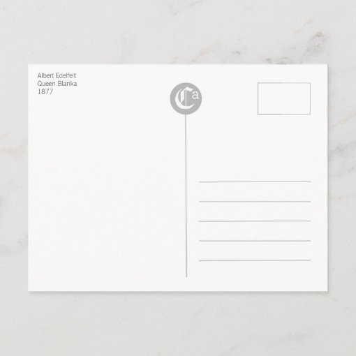 Rida rida ranka CC0292 Edelfelt Postcard | Zazzle