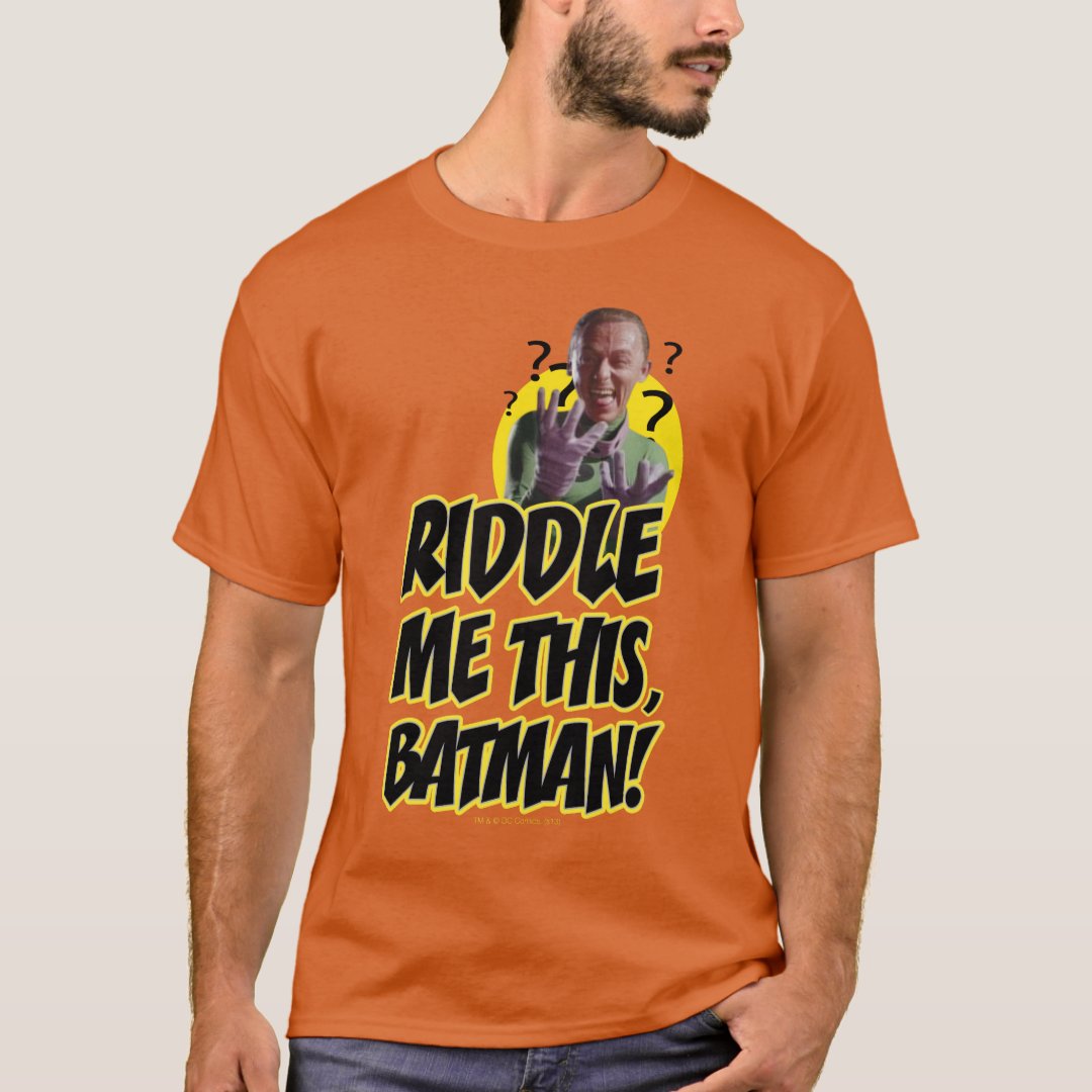 Riddle Me This Batman T-Shirt | Zazzle