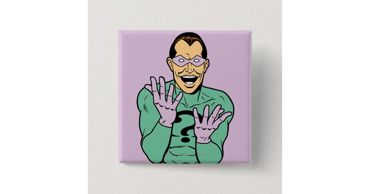 Riddler Button | Zazzle