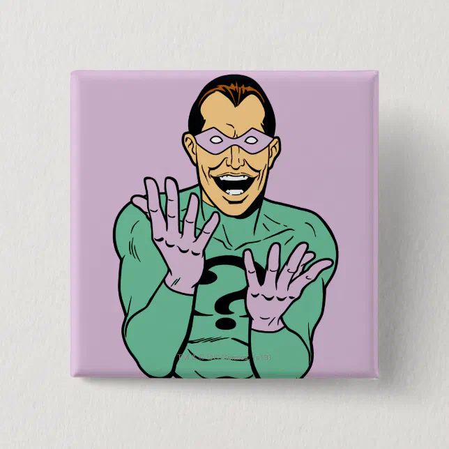 Riddler Button | Zazzle