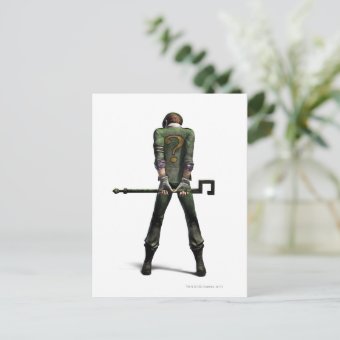 Riddler Color Postcard | Zazzle