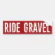 Ride Gravel Bumper Sticker | Zazzle
