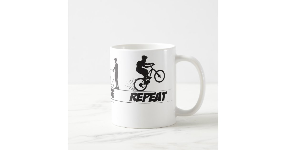 Ride Rinse Repeat Mug | Zazzle