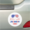 RIDIN' WITH JOE BIDEN PRESIDENTIAL ELECTION 2020 CAR MAGNET | Zazzle
