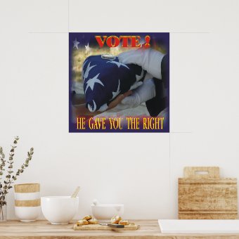 Right to Vote Poster | Zazzle