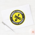 Righty Tighty Lefty Loosey Classic Round Sticker | Zazzle