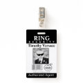 Wedding Ring Security - Pick Background Color - Badge | Zazzle