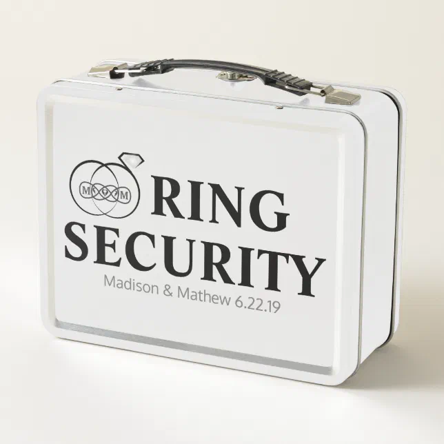 Ring Bearer Security Box | Zazzle