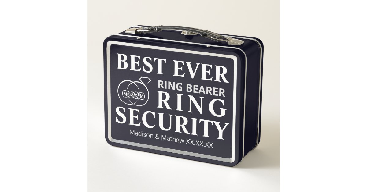 Ring Bearer Security Box | Zazzle