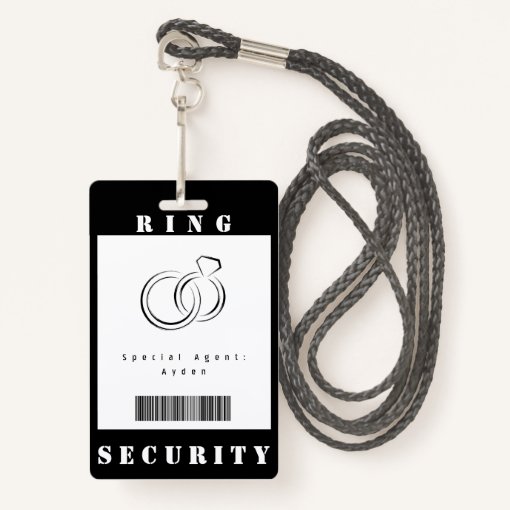 Ring Security Badge | Zazzle