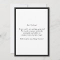 Ring Security Invitation | Zazzle