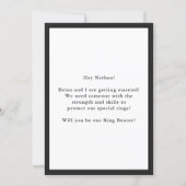 Ring Security Invitation | Zazzle