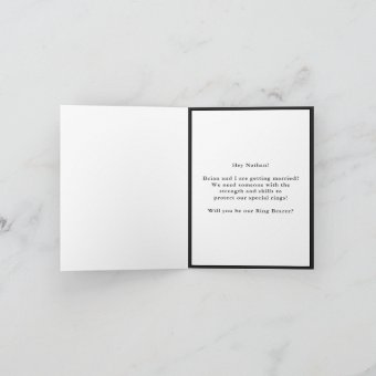 Ring Security Invitation | Zazzle