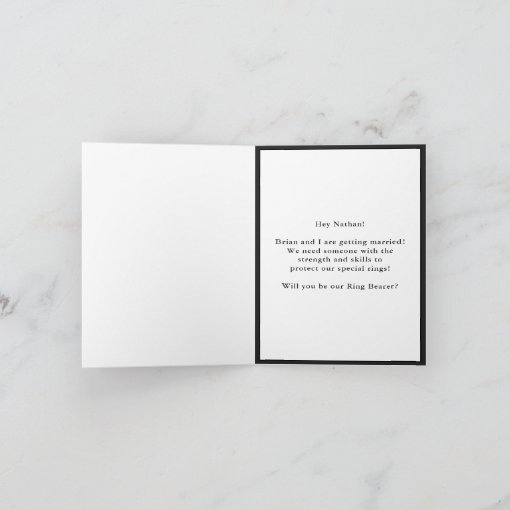 Ring Security Invitation | Zazzle