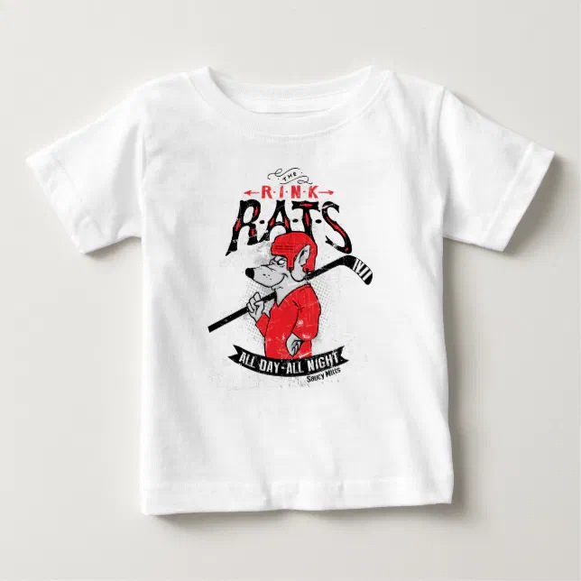 Rink Rats Hockey Baby Baby T-Shirt | Zazzle