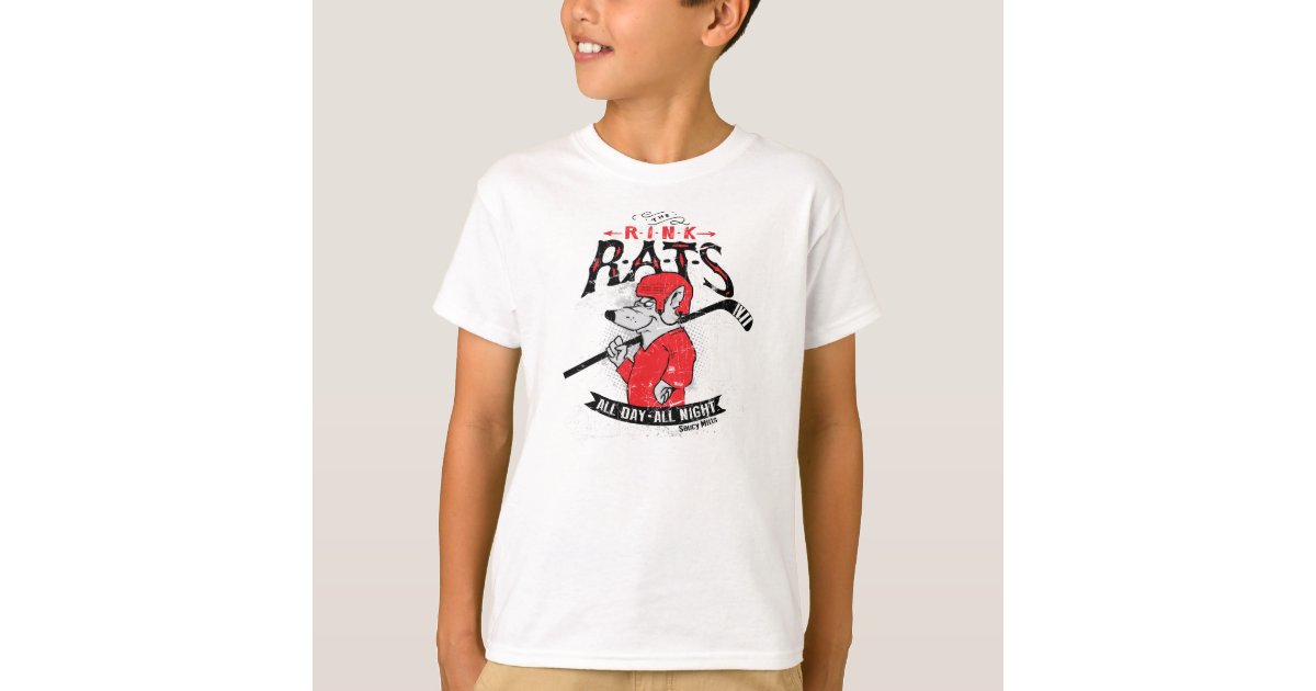 Rink Rats Hockey T-Shirt | Zazzle