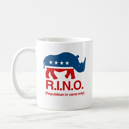 RINO - Republican in name only.png Coffee Mug | Zazzle.com