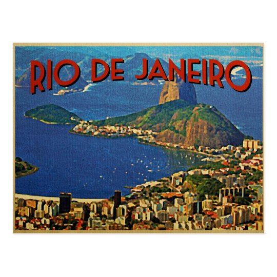 Rio de Janeiro Brazil Postcard | Zazzle.com