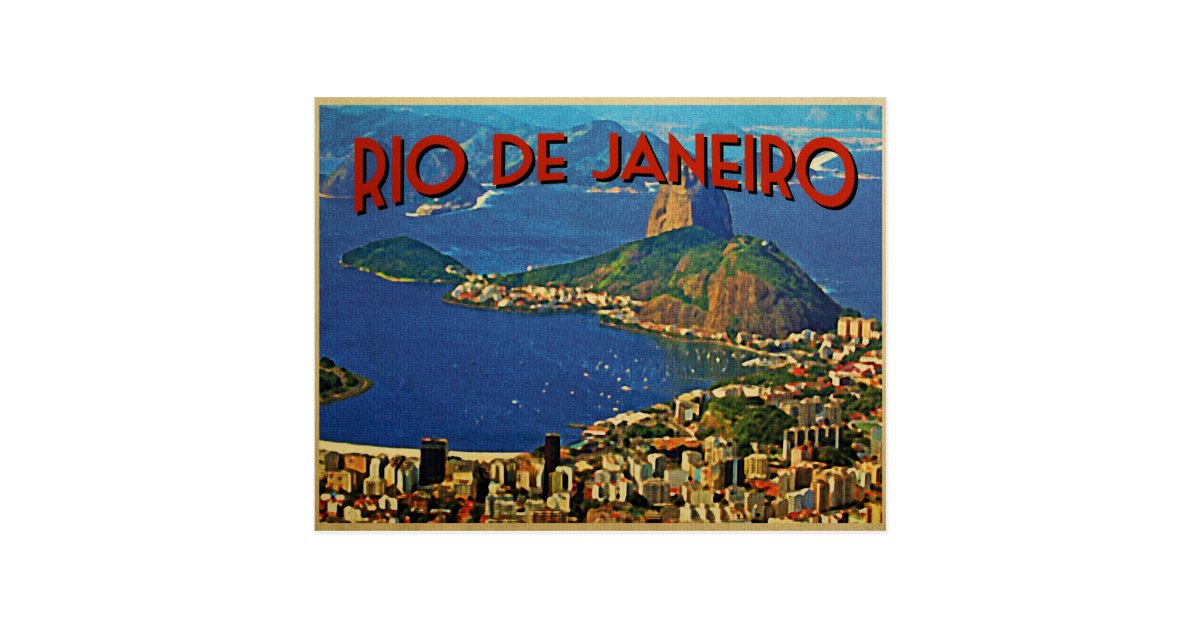 Rio de Janeiro Brazil Postcard | Zazzle
