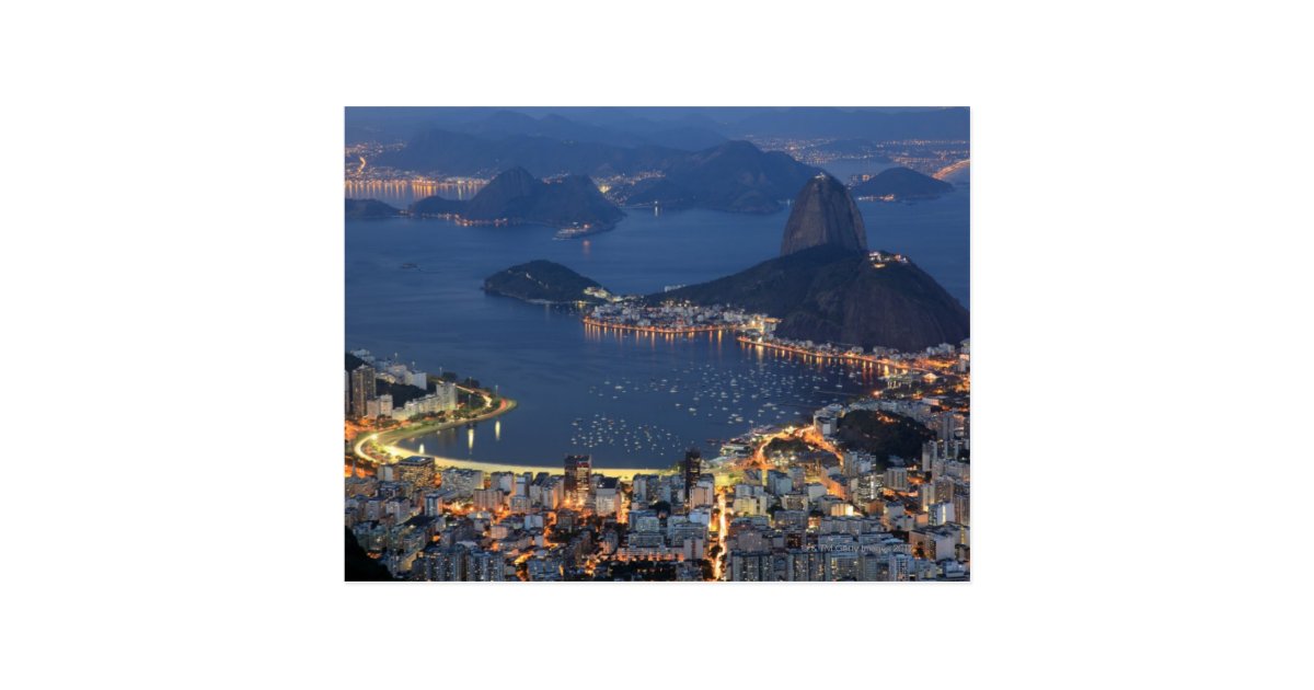 Rio de Janeiro, Brazil Postcard | Zazzle.com