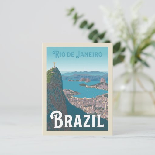 Rio De Janeiro, Brazil Postcard | Zazzle