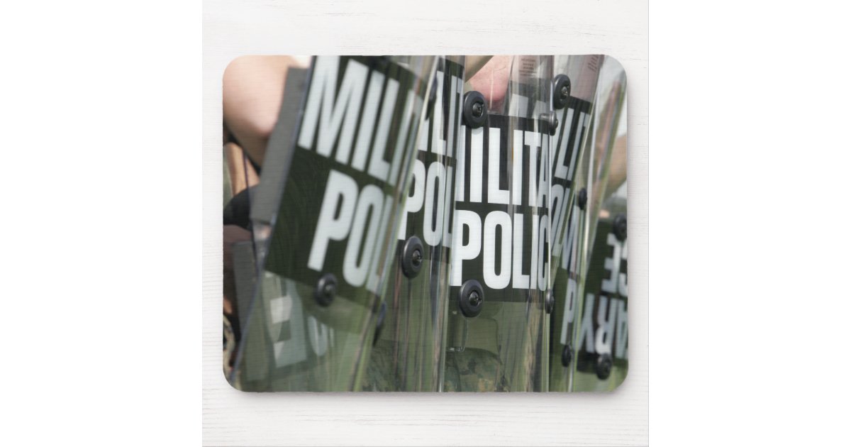 Riot control formation mouse pad | Zazzle