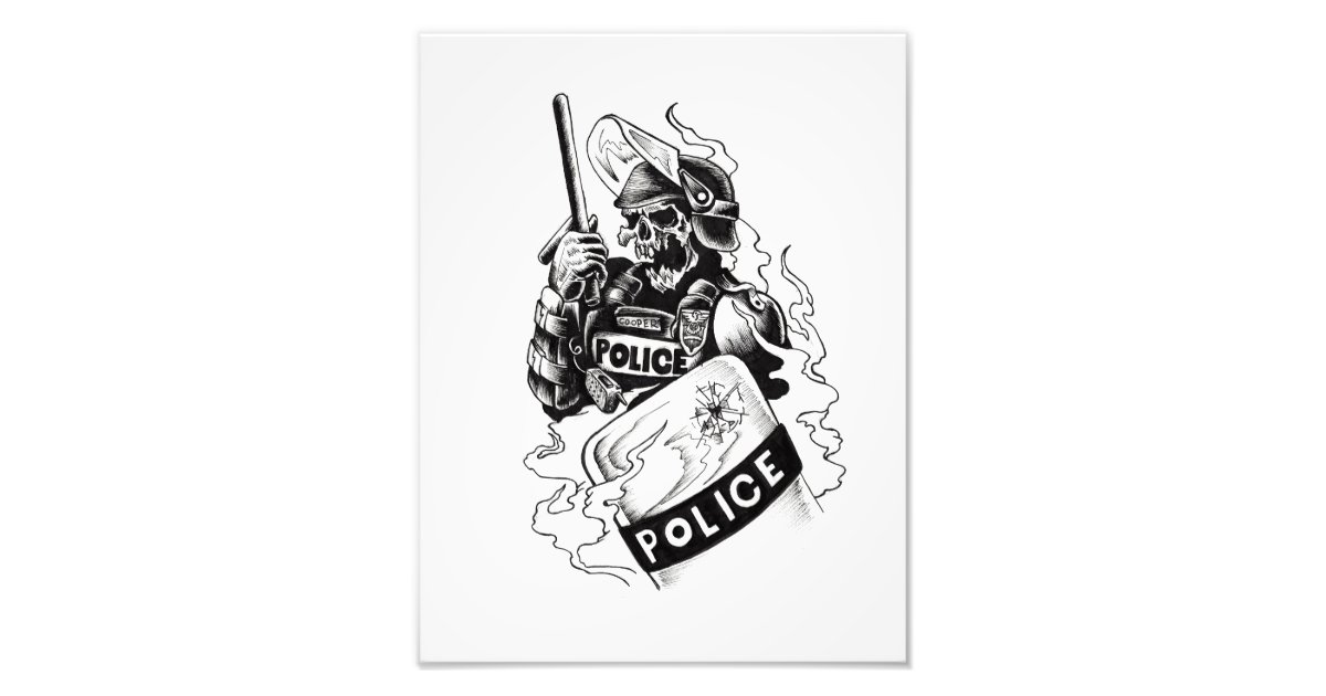 Riot Photo Print | Zazzle