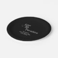 RIP 20s 30th Birthday Party Black and White Paper Plates | Zazzle