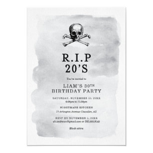 Rip Invitations | Zazzle