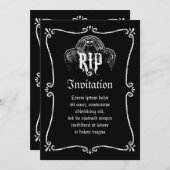 RIP INVITATION | Zazzle