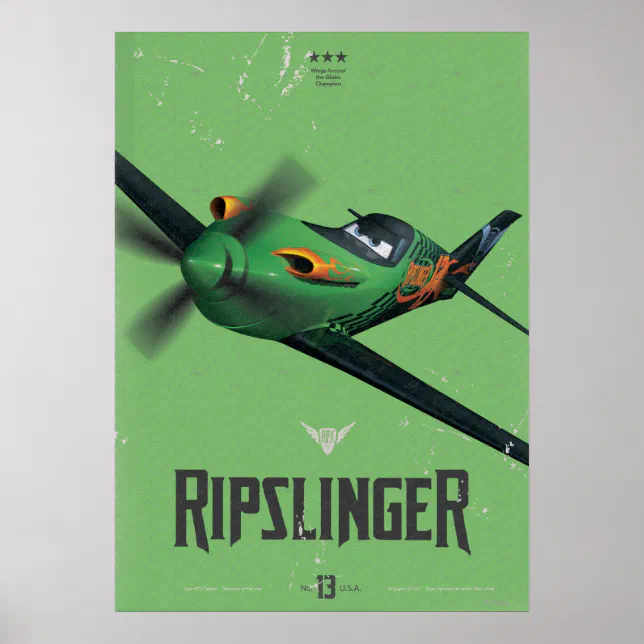 Ripslinger No. 13 Poster | Zazzle