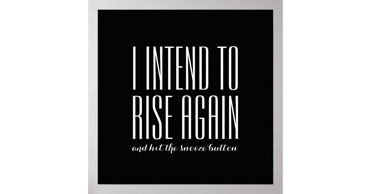 RISE AGAIN - Sharon Rhea Ford Poster | Zazzle