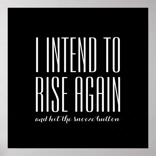 RISE AGAIN - Sharon Rhea Ford Poster | Zazzle