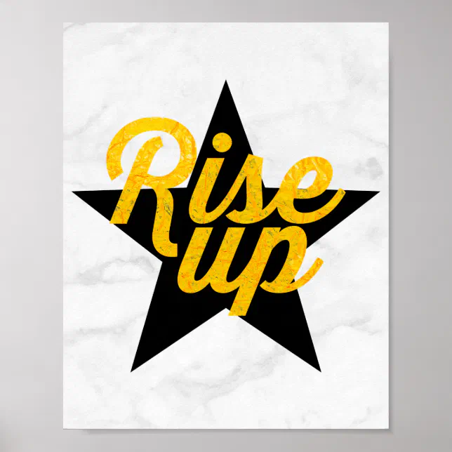 Rise Up Hamilton Poster | Zazzle