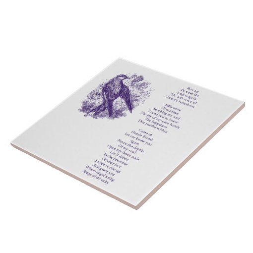 Rise Up Poem Tile | Zazzle