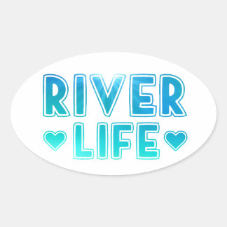 River Life Stickers | Zazzle