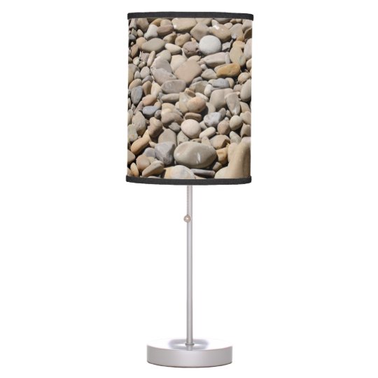 River Rocks Pebbles Table Lamp | Zazzle.com