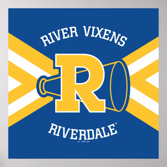 River Vixens Cheer Uniform Poster | Zazzle